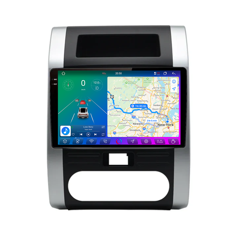 X-Series 10" Android Touchsystem til Nissan X-trail (2007-2015), med A ...